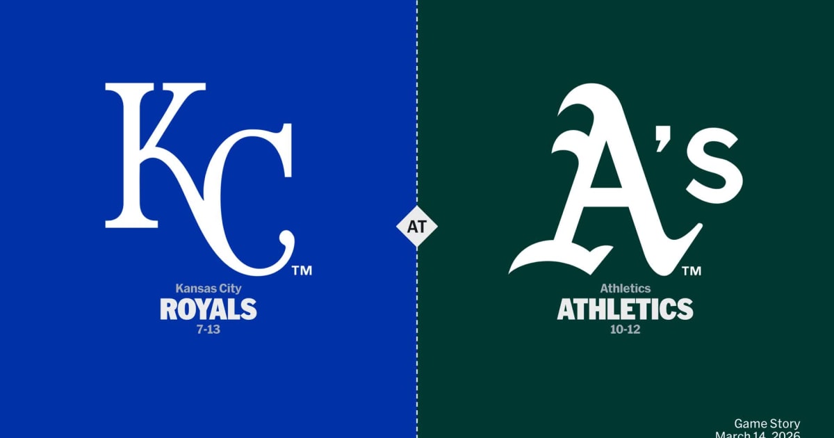 Kansas City Royals at Athletics Game Story, Scores/Highlights - 03/14 ...