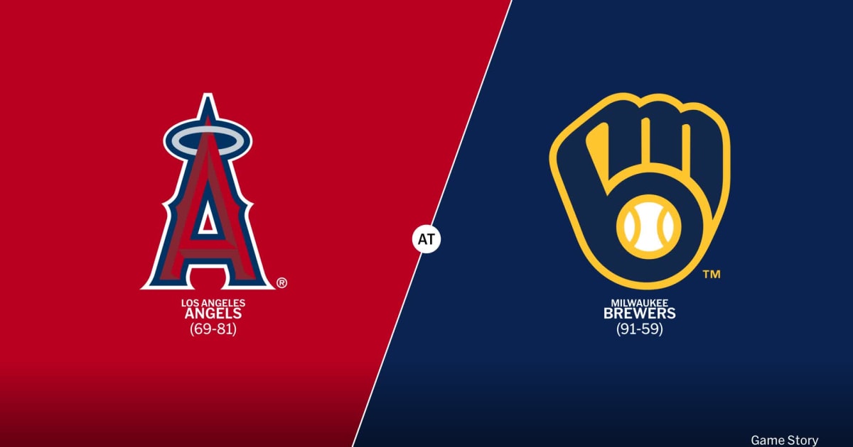 Los Angeles Angels at Milwaukee Brewers Game Story, Scores/Highlights ...