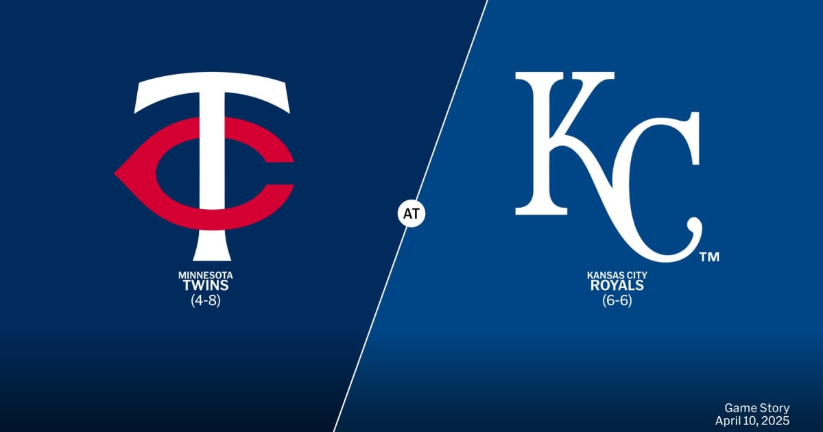 Minnesota Twins at Kansas City Royals Game Story, Scores/Highlights ...