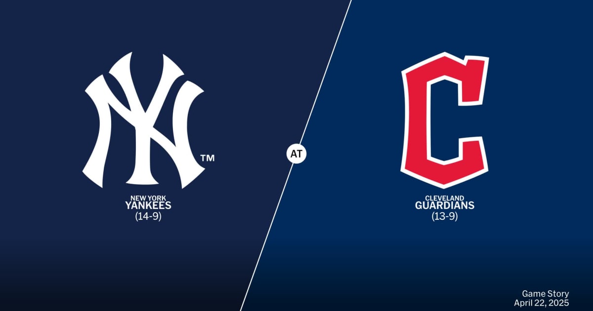 New York Yankees at Cleveland Guardians Game Story, Scores/Highlights ...