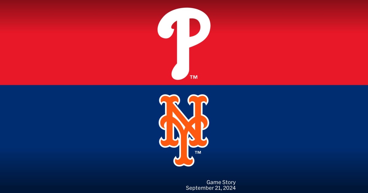 Philadelphia Phillies at New York Mets Game Story, Scores/Highlights ...