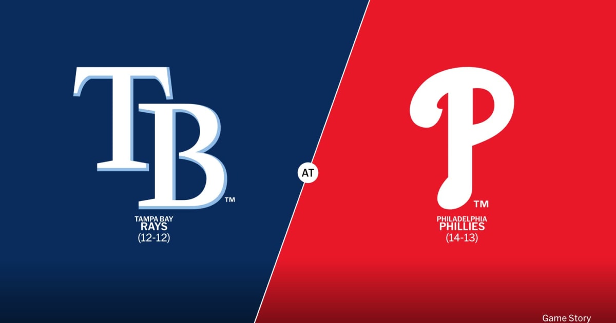 Tampa Bay Rays at Philadelphia Phillies Game Story, Scores/Highlights ...