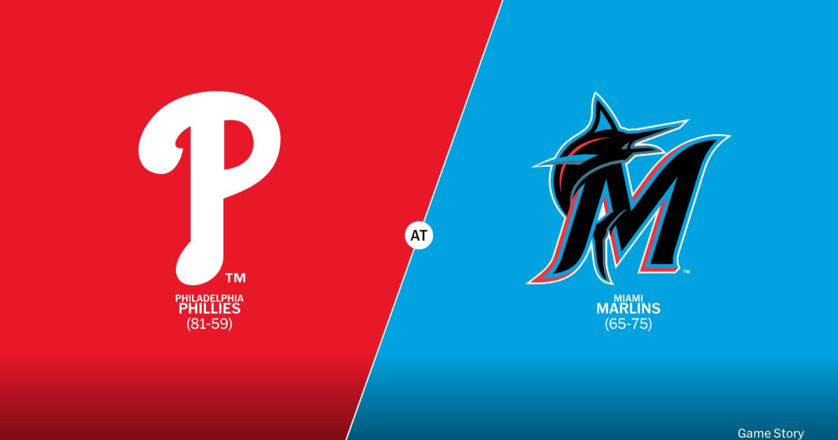 Philadelphia Phillies at Miami Marlins Game Story, Scores/Highlights ...