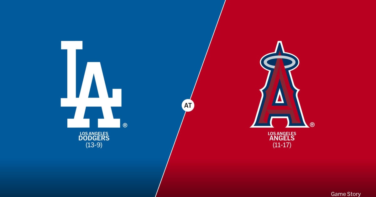 Los Angeles Dodgers at Los Angeles Angels Game Story, Scores/Highlights ...