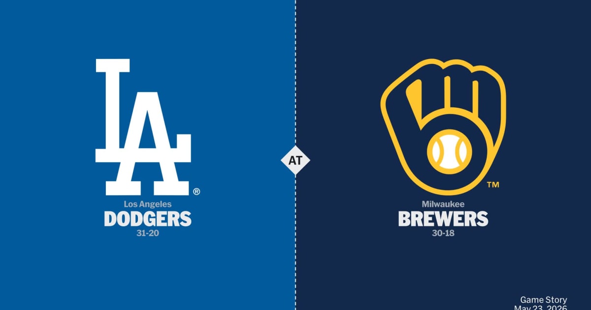 Los Angeles Dodgers at Milwaukee Brewers Game Story, Scores/Highlights ...