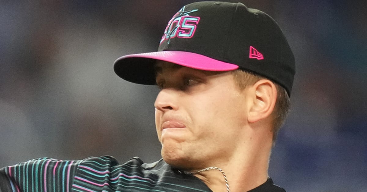 Robby Snelling debuts for Marlins - MLB Stories