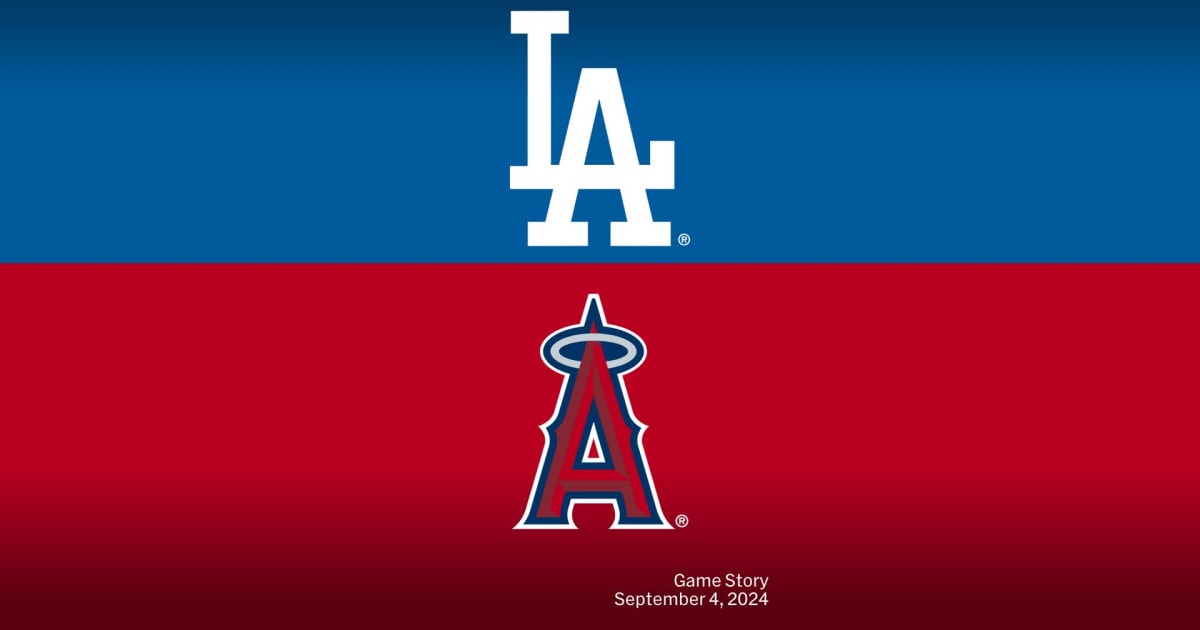 Los Angeles Dodgers at Los Angeles Angels Game Story, Scores/Highlights ...