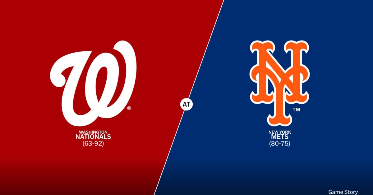 Washington Nationals at New York Mets Game Story, Scores/Highlights ...