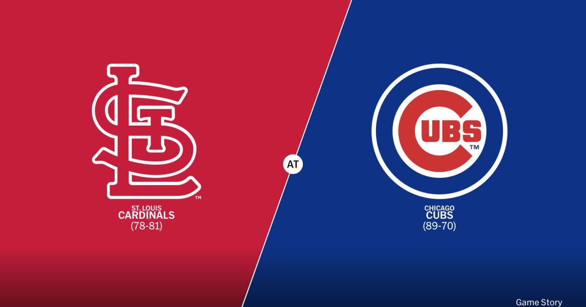 St. Louis Cardinals at Chicago Cubs Game Story, Scores/Highlights - 09 ...