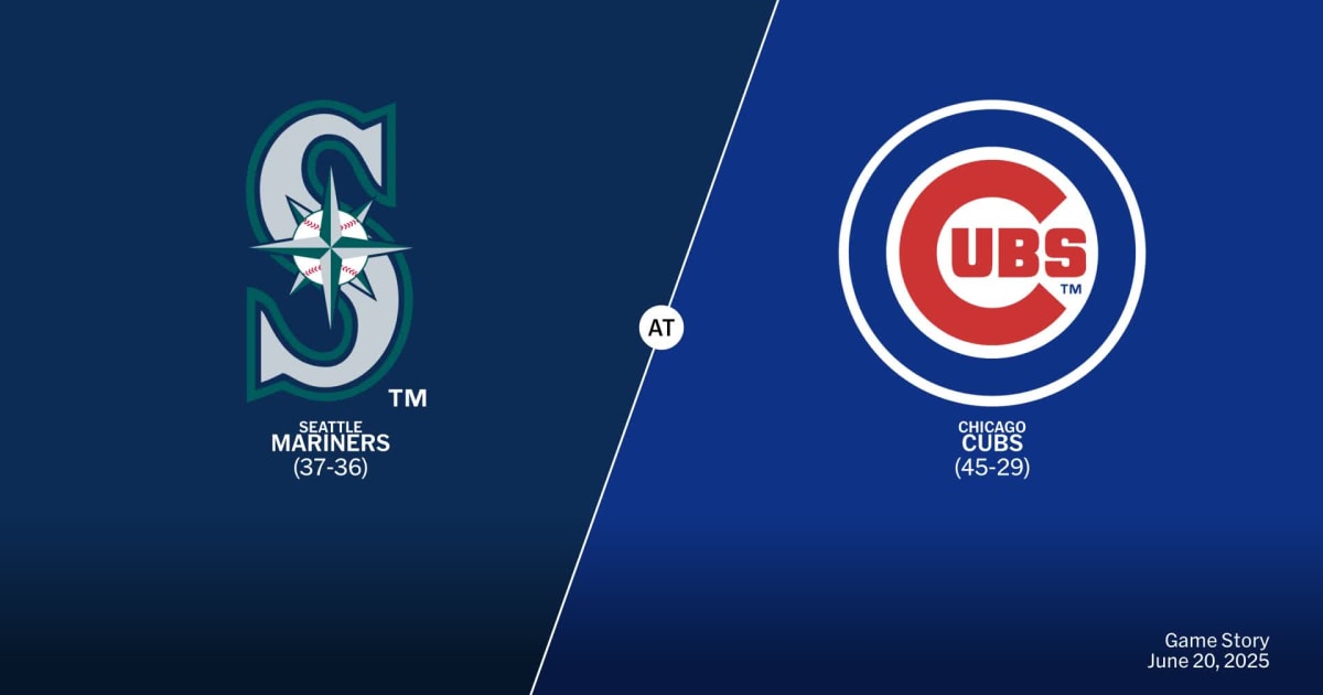 Seattle Mariners at Chicago Cubs Game Story, Scores/Highlights - 06/20 ...