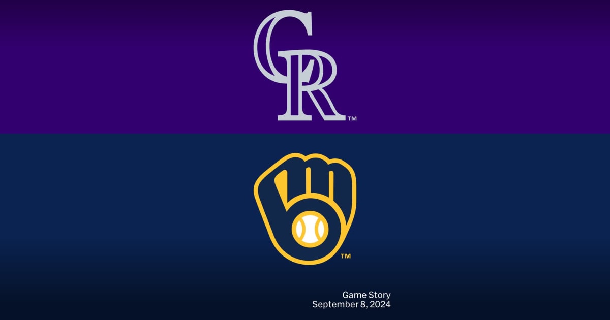 Colorado Rockies at Milwaukee Brewers Game Story, Scores/Highlights ...