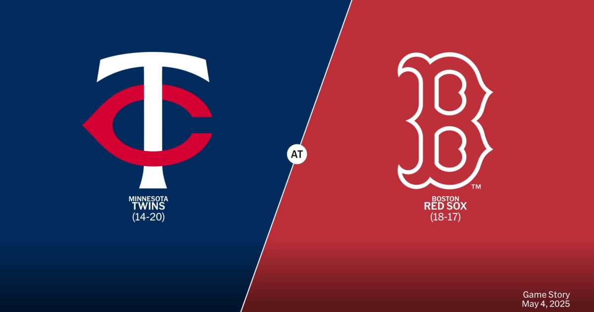 Minnesota Twins at Boston Red Sox Game Story, Scores/Highlights - 05/04 ...