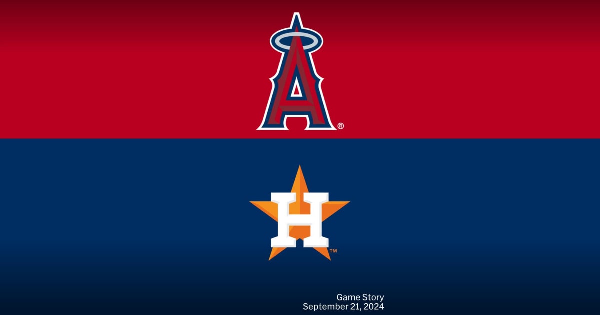 Los Angeles Angels at Houston Astros Game Story, Scores/Highlights - 09 ...