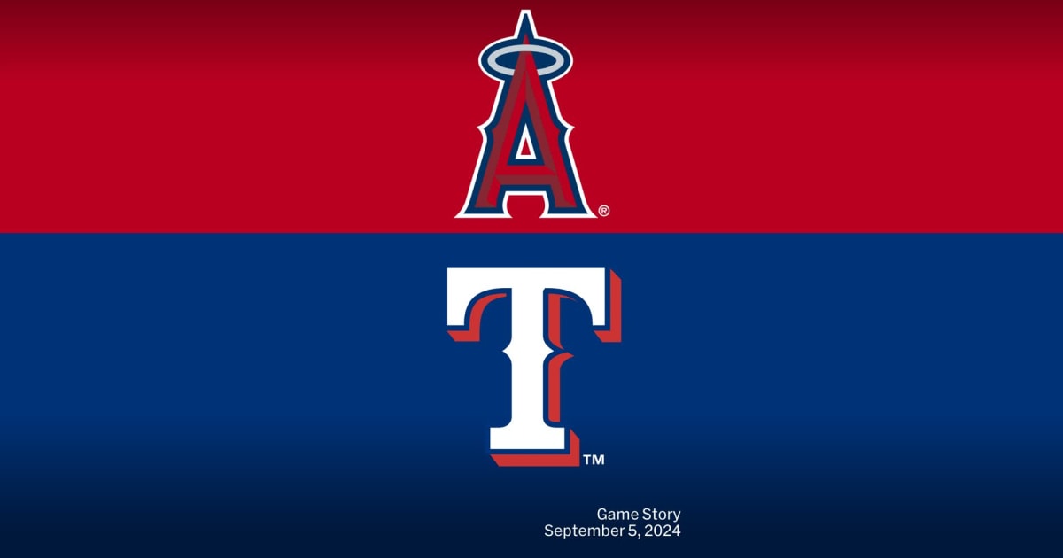 Los Angeles Angels at Texas Rangers Game Story, Scores/Highlights - 09 ...