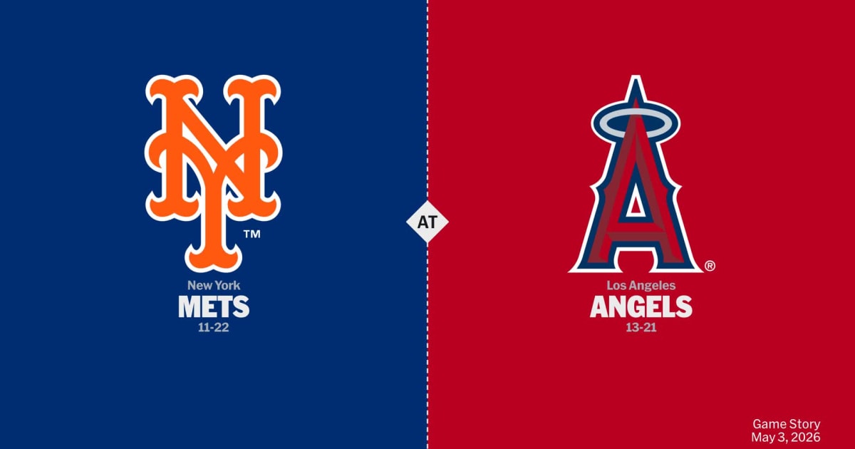 New York Mets at Los Angeles Angels Game Story, Scores/Highlights - 05 ...