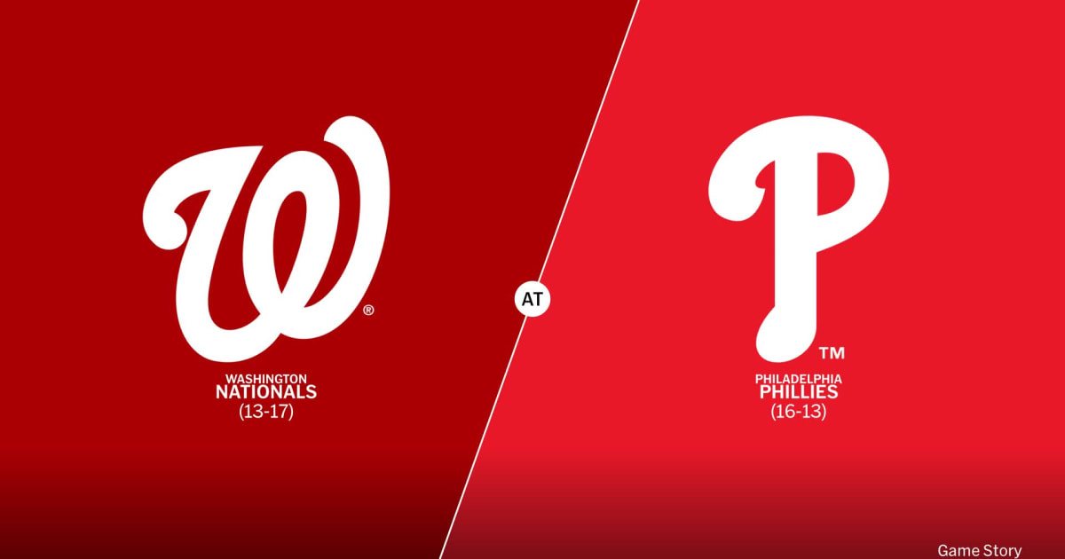 Washington Nationals at Philadelphia Phillies Game Story, Scores ...