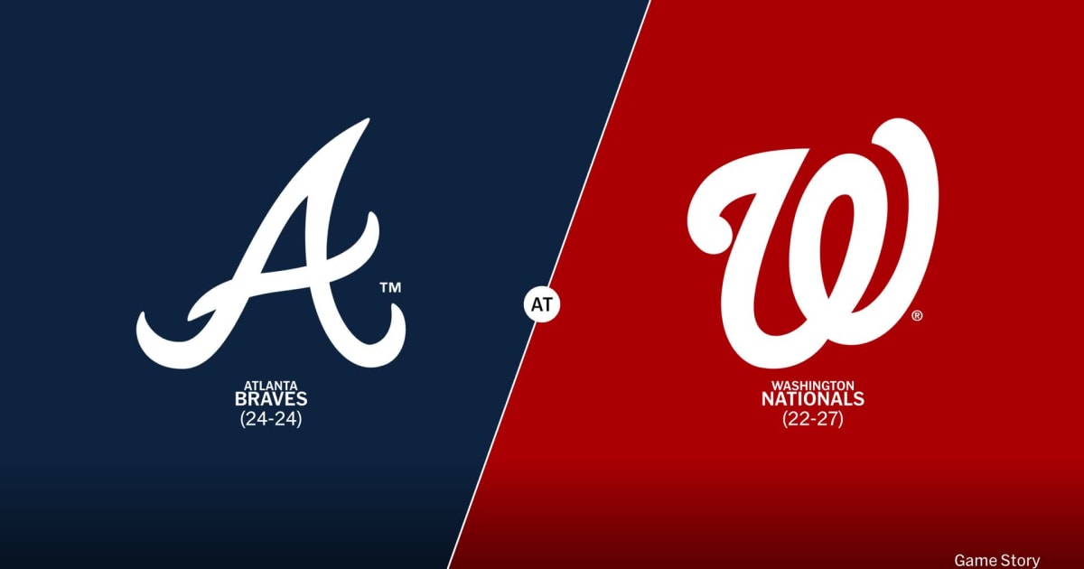Atlanta Braves at Washington Nationals Game Story, Scores/Highlights ...