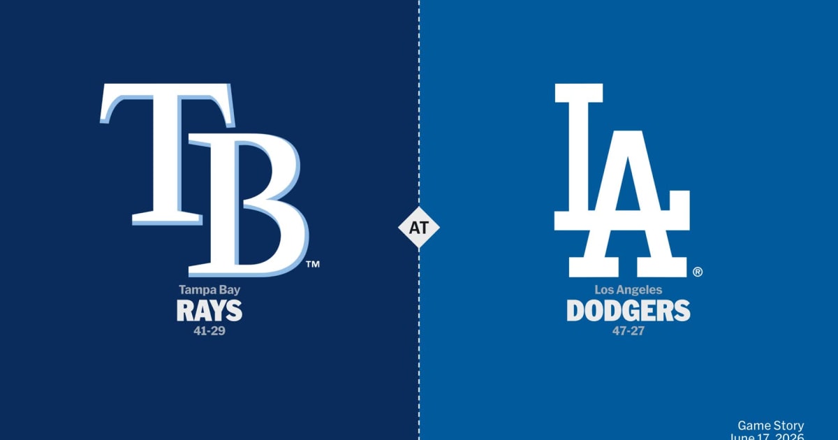 Tampa Bay Rays at Los Angeles Dodgers Game Story, Scores/Highlights ...