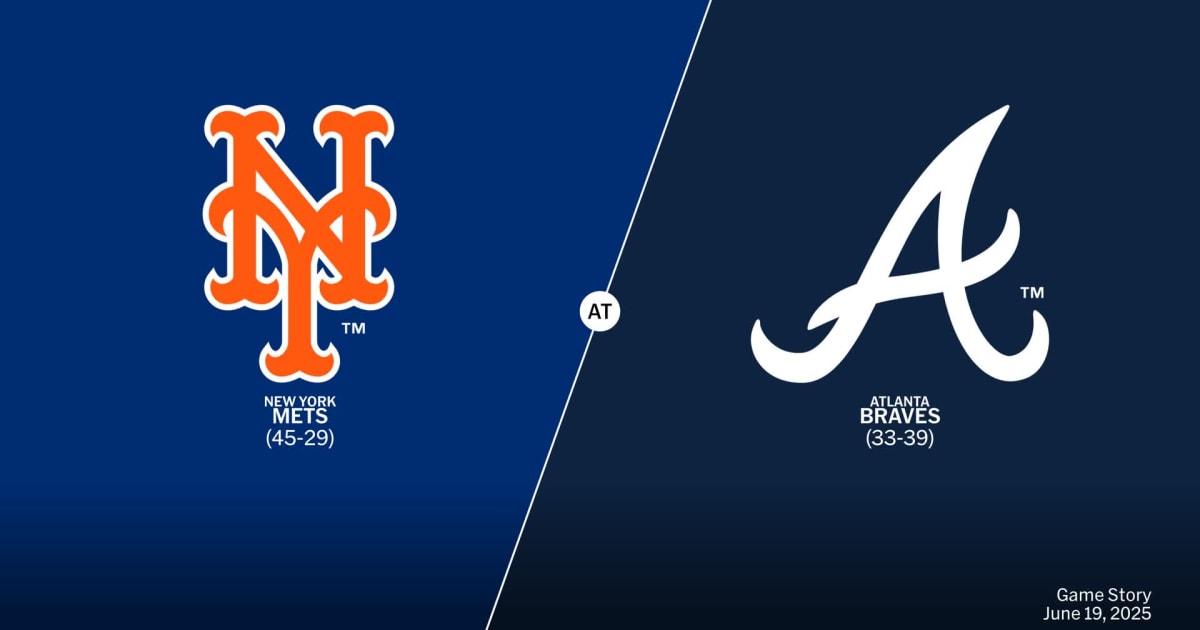 New York Mets at Atlanta Braves Game Story, Scores/Highlights - 06/19 ...