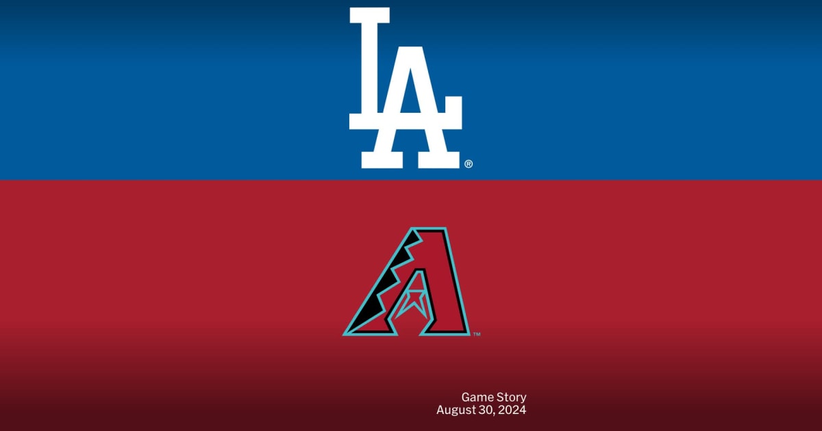 Los Angeles Dodgers at Arizona Diamondbacks Game Story, Scores ...