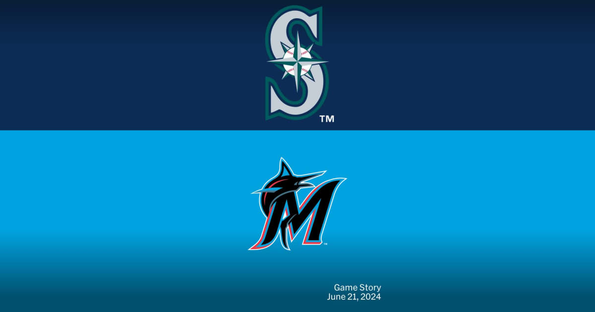 Seattle Mariners at Miami Marlins Game Story, Scores/Highlights - 06/21 ...