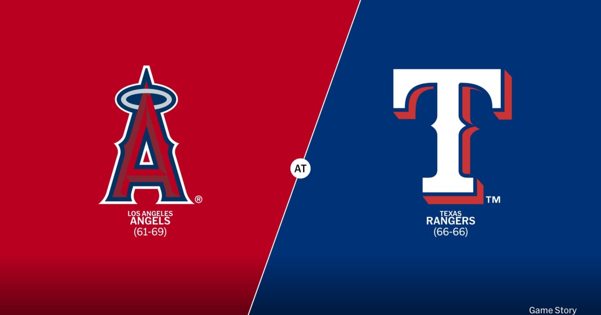 Los Angeles Angels at Texas Rangers Game Story, Scores/Highlights - 08 ...