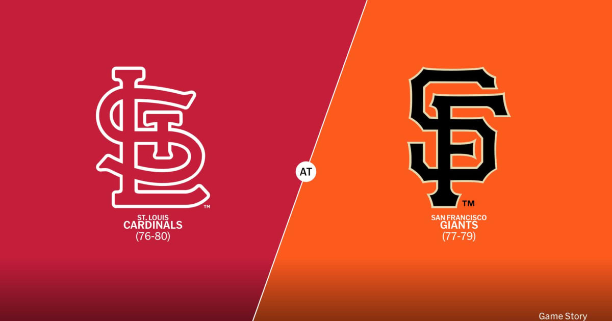 St. Louis Cardinals at San Francisco Giants Game Story, Scores ...