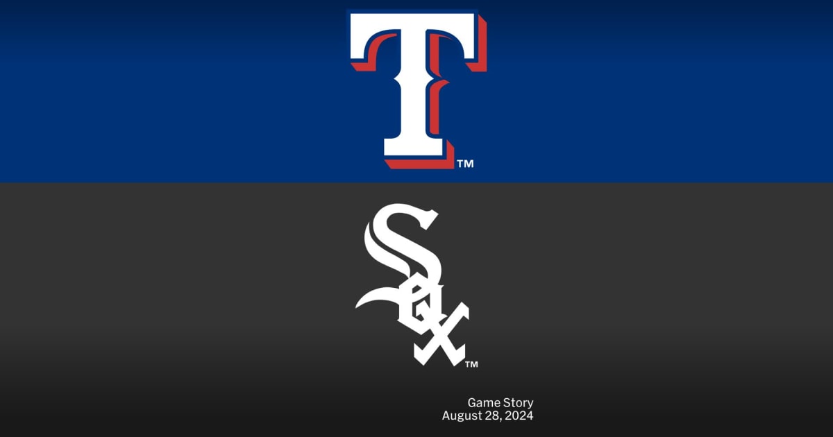 Texas Rangers at Chicago White Sox Game Story, Scores/Highlights - 08 ...