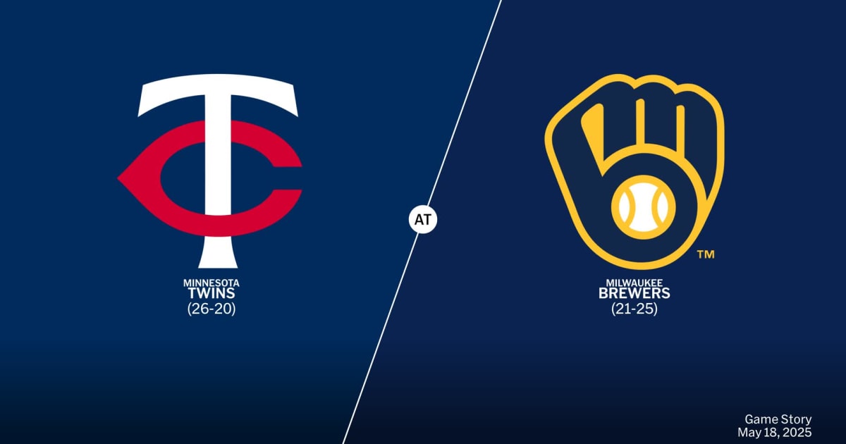 Minnesota Twins at Milwaukee Brewers Game Story, Scores/Highlights - 05 ...