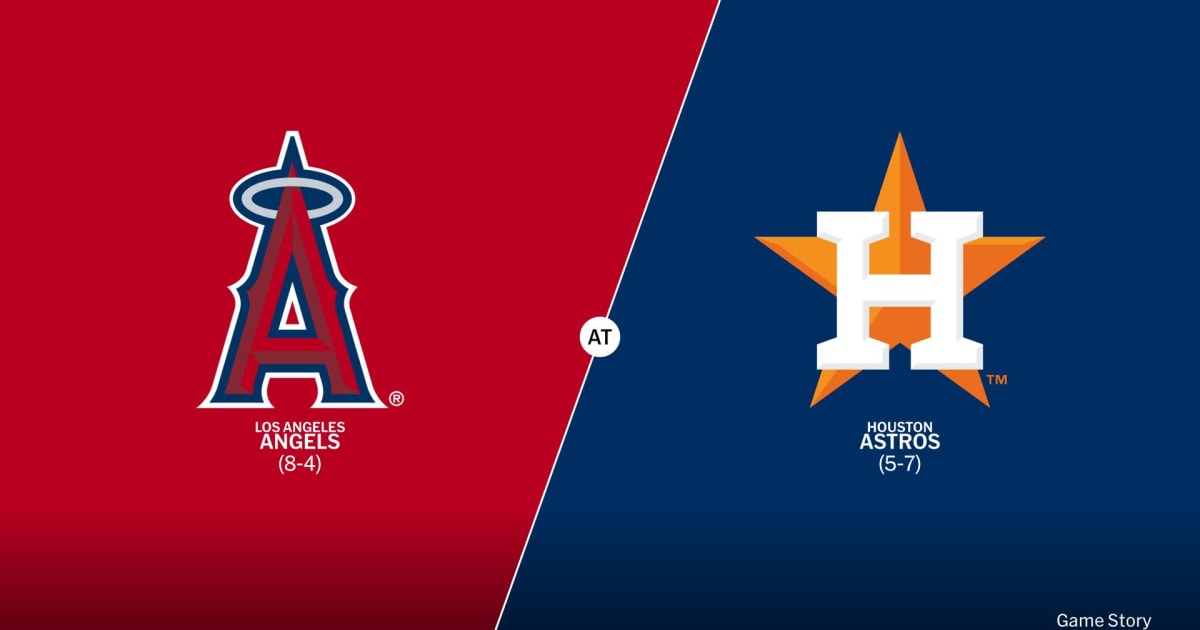 Los Angeles Angels at Houston Astros Game Story, Scores/Highlights - 04 ...