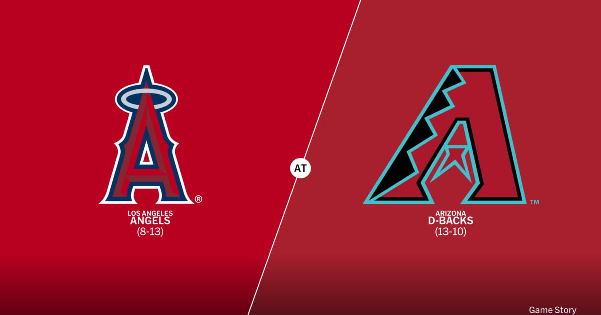 Los Angeles Angels at Arizona Diamondbacks Game Story, Scores ...