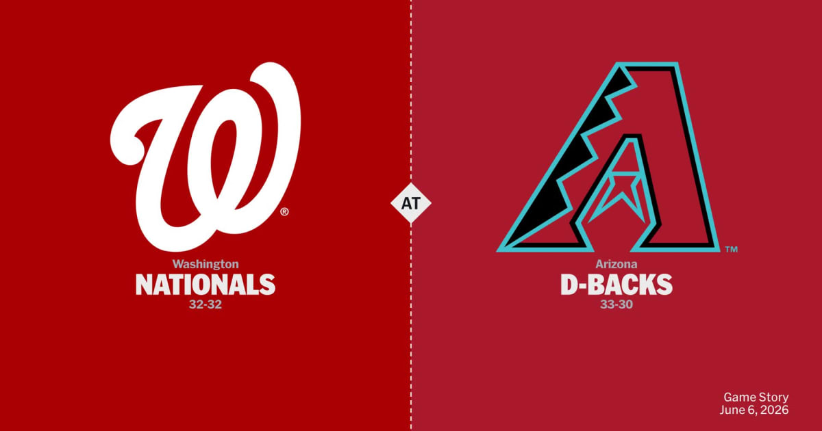 Washington Nationals at Arizona Diamondbacks Game Story, Scores ...