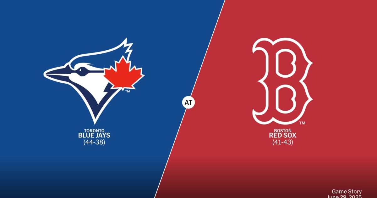Toronto Blue Jays at Boston Red Sox Game Story, Scores/Highlights - 06 ...
