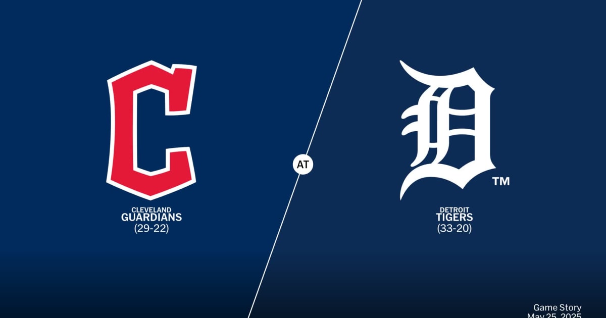 Cleveland Guardians at Detroit Tigers Game Story, Scores/Highlights ...