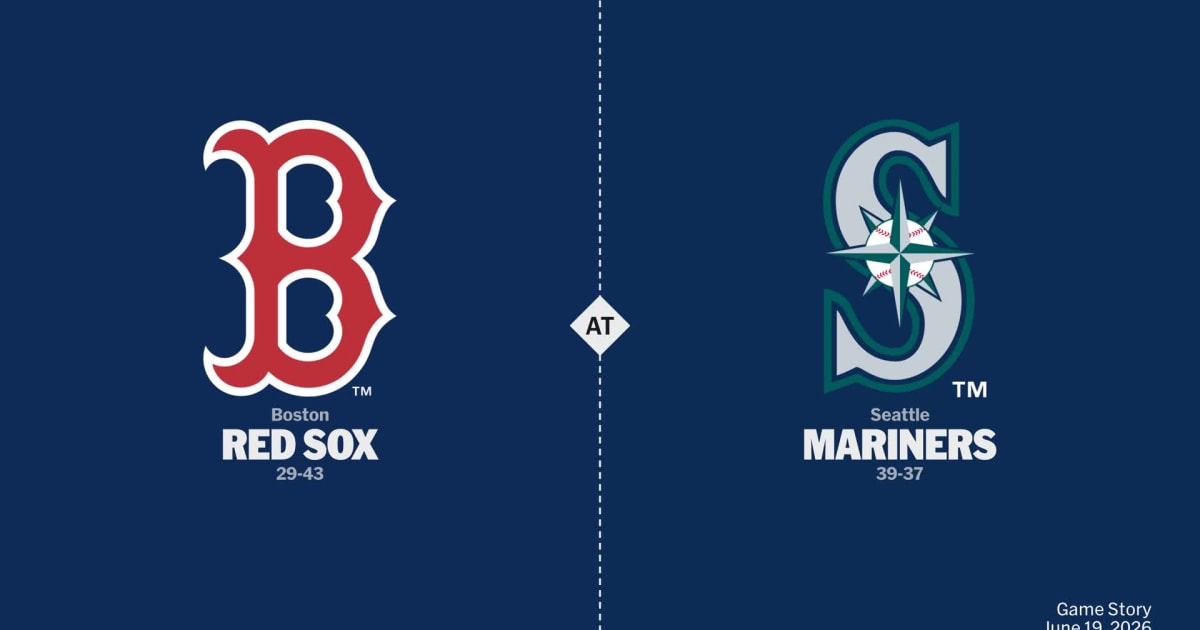 Boston Red Sox at Seattle Mariners Game Story, Scores/Highlights - 06 ...