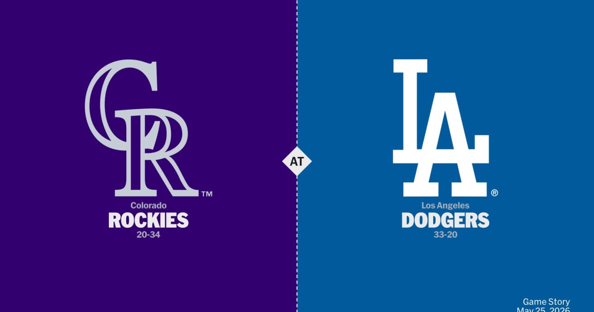 Colorado Rockies at Los Angeles Dodgers Game Story, Scores/Highlights ...
