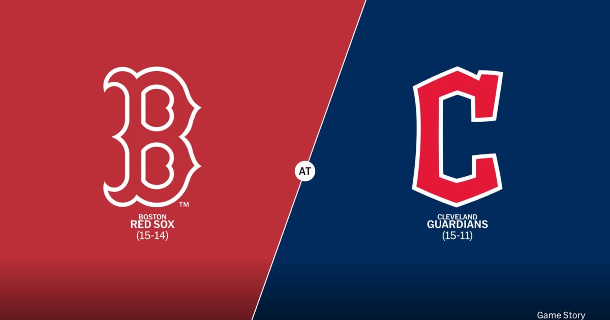 Boston Red Sox at Cleveland Guardians Game Story, Scores/Highlights ...