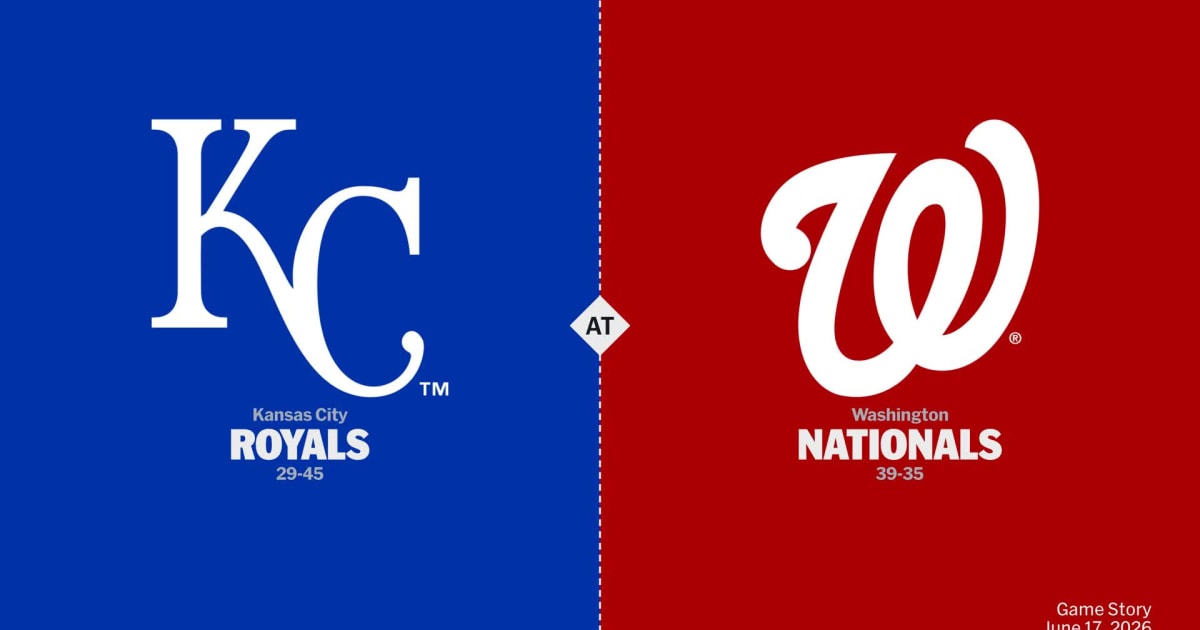 Kansas City Royals at Washington Nationals Game Story, Scores ...
