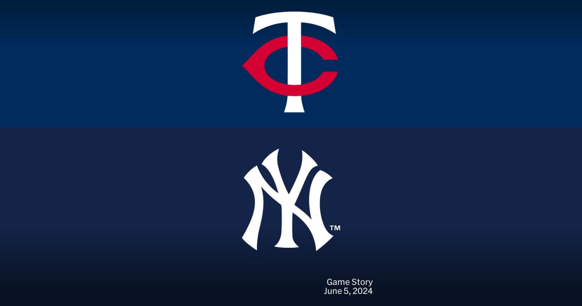 Minnesota Twins at New York Yankees Game Story, Scores/Highlights - 06 ...