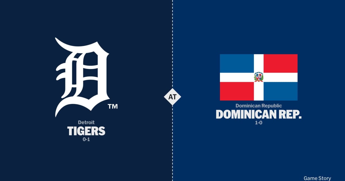 Detroit Tigers at Dominican Republic Game Story, Scores/Highlights - 03 ...