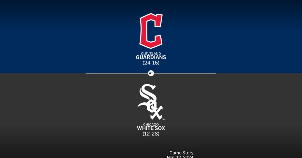 Cleveland Guardians at Chicago White Sox Game Story - 05/12/2024 - MLB ...