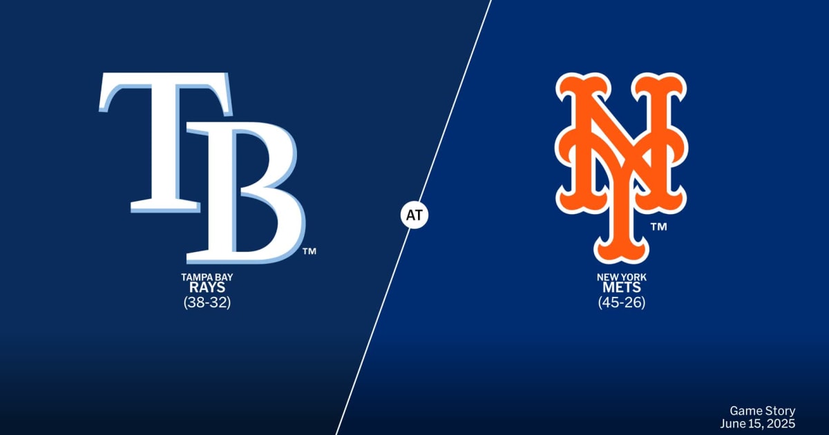 Tampa Bay Rays at New York Mets Game Story, Scores/Highlights - 06/15 ...