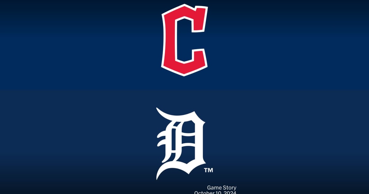 Cleveland Guardians at Detroit Tigers Game Story, Scores/Highlights ...