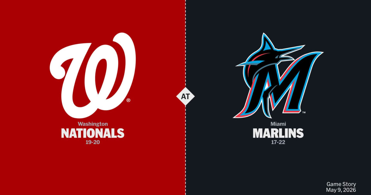 Washington Nationals at Miami Marlins Game Story, Scores/Highlights ...