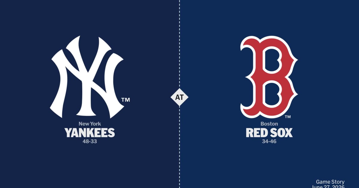 New York Yankees at Boston Red Sox Game Story, Scores/Highlights - 06 ...