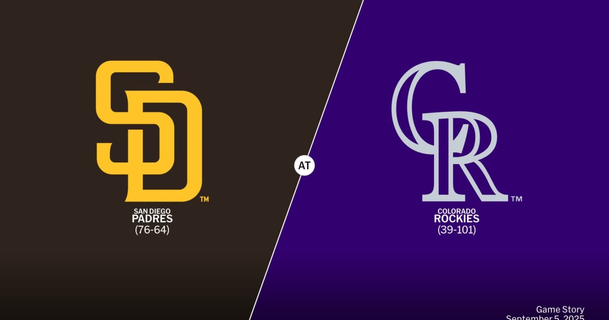 San Diego Padres at Colorado Rockies Game Story, Scores/Highlights - 09 ...