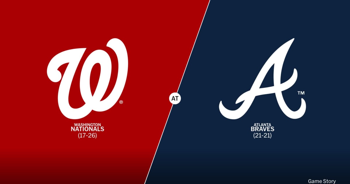 Washington Nationals at Atlanta Braves Game Story, Scores/Highlights ...