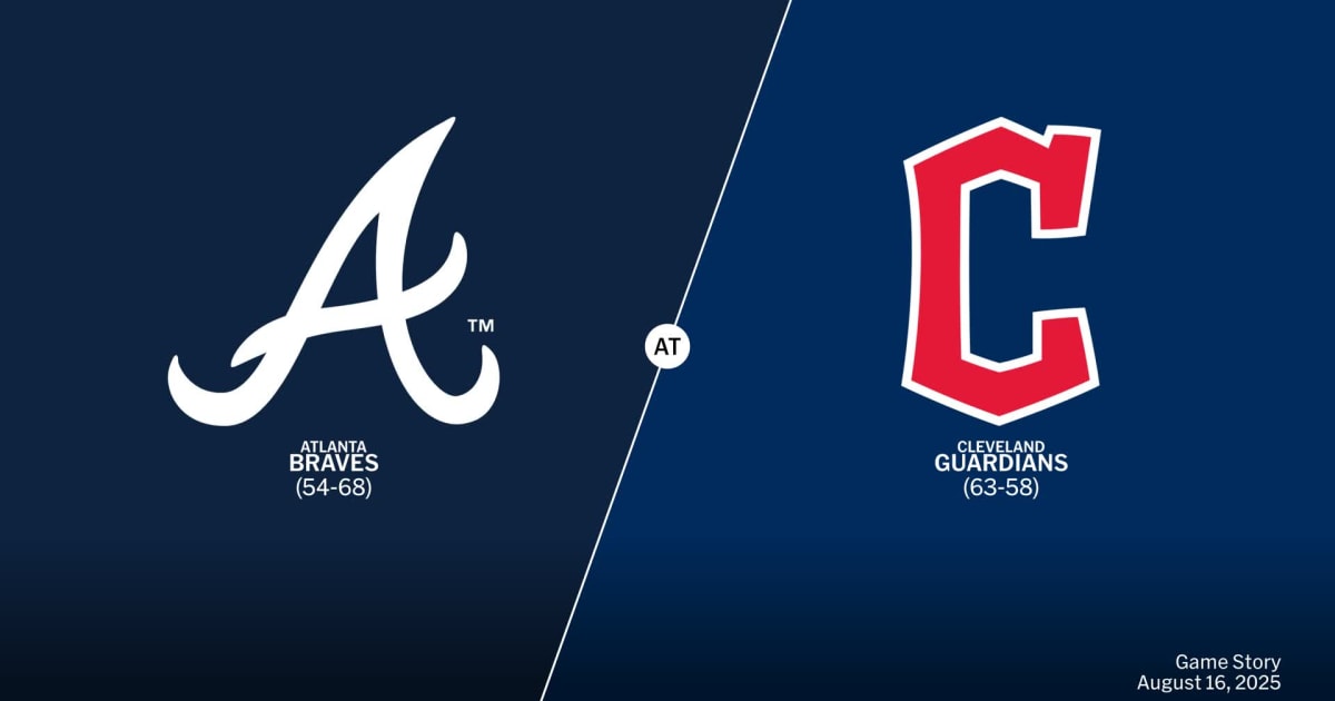 Atlanta Braves at Cleveland Guardians Game Story, Scores/Highlights ...