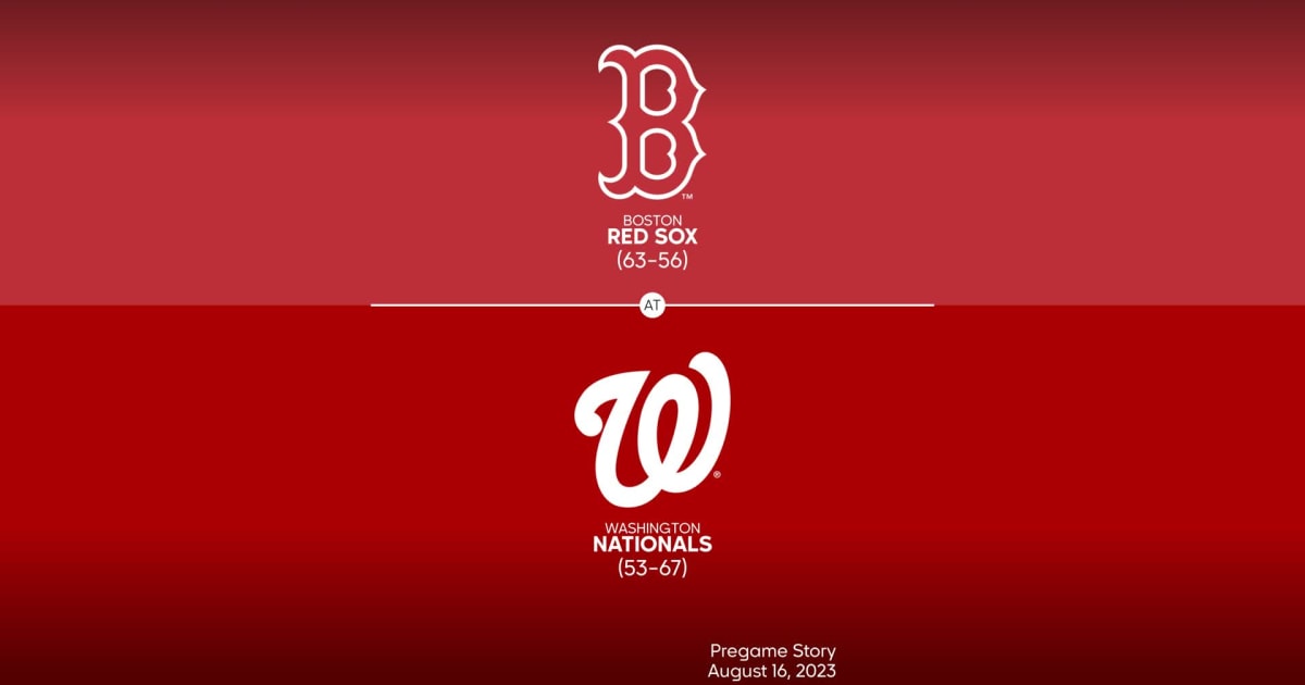 Boston Red Sox at Washington Nationals Preview - 08/16/2023 - MLB Stories