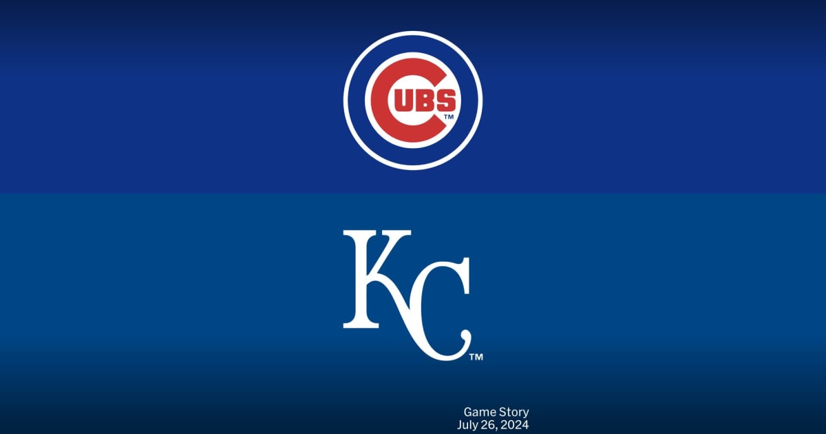 Chicago Cubs at Kansas City Royals Game Story, Scores/Highlights - 07 ...